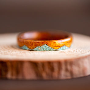 Surf Wave Ring - Mens Surf Rings - Surfer Wedding Rings – My Roots Jewelry